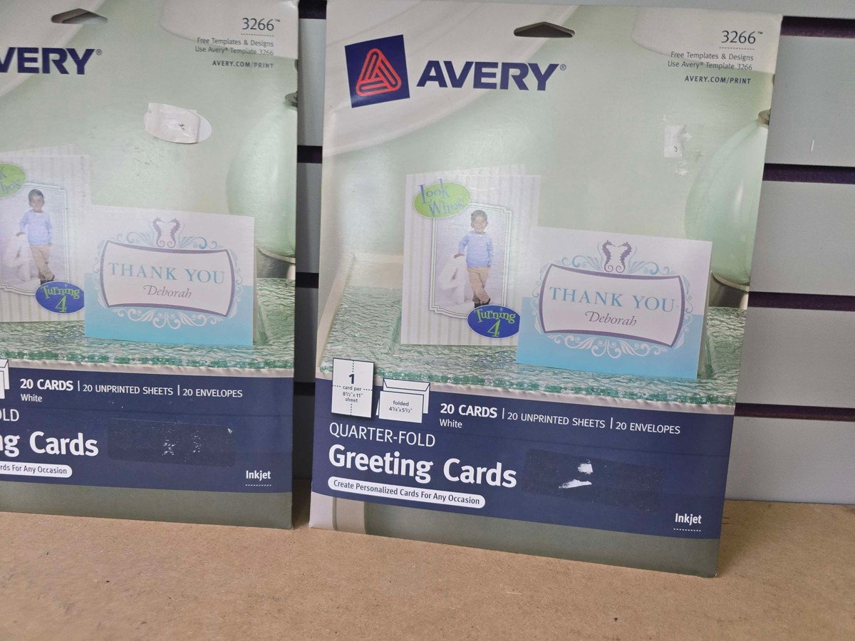 Avery Greeting Card Envelope Templates Amazon.com : Avery Printable