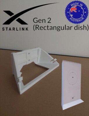 Starlink Modem Router Wall Mount Bracket suit Gen2 UTR-211 Router White ...