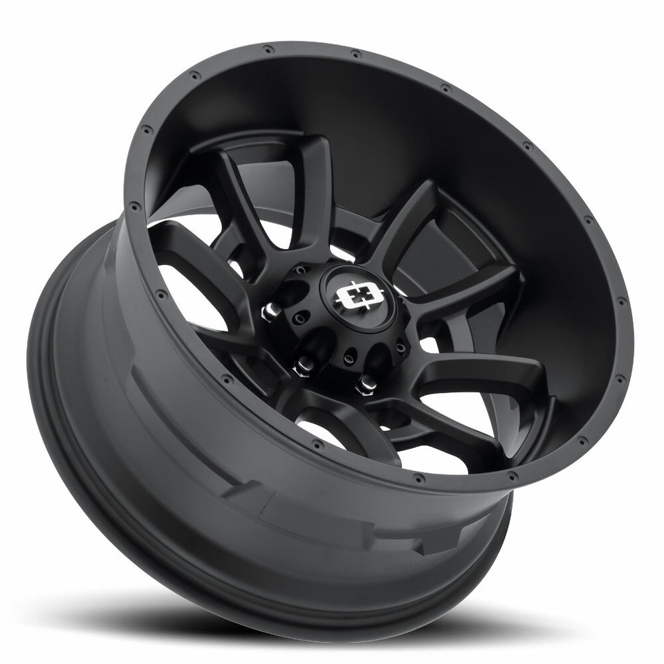 One 20x10 Vision 415 Bomb 8x170 ET-25 Satin Black Wheel | eBay