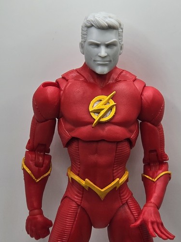 3d Print Barry Allen Flash HEAD 1:10 DIAMOND SELECT MCFARLANE DC ...