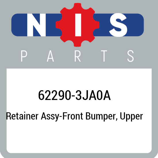 62290-3JA0A Nissan Retainer assy-front bumper, upper 622903JA0A, New ...