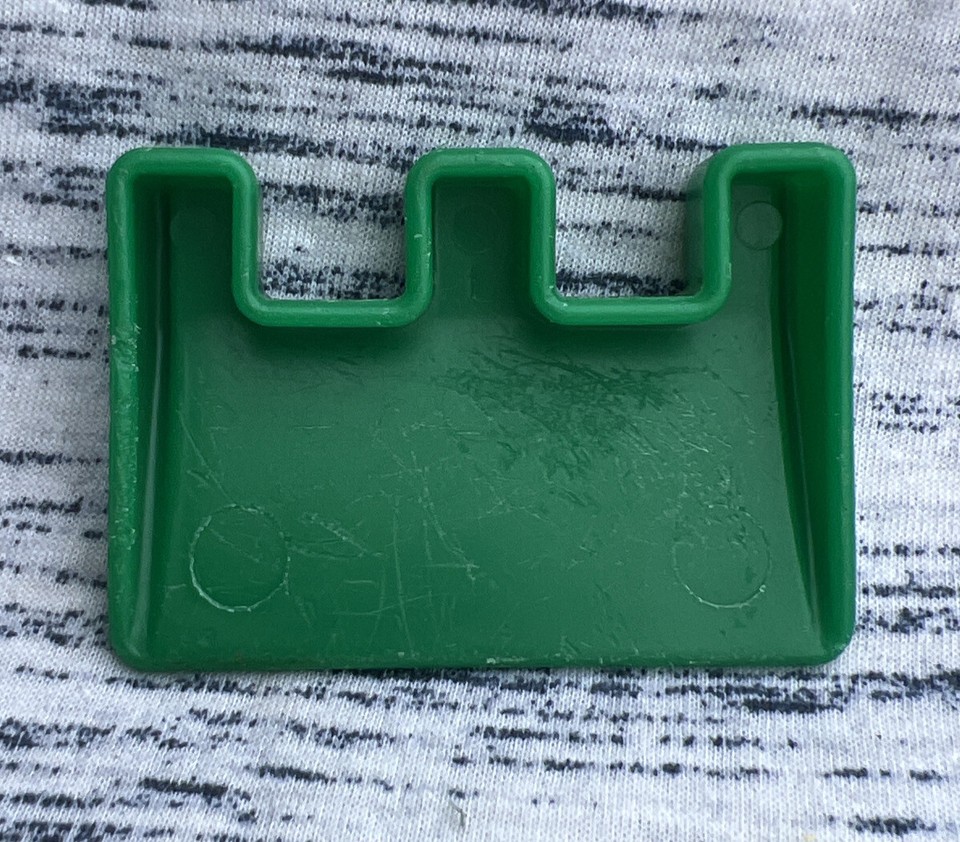 VTG LITTLE TIKES WEE WAFFLE BLOCKS GREEN ROAD STREET END REPLACEMENT ...