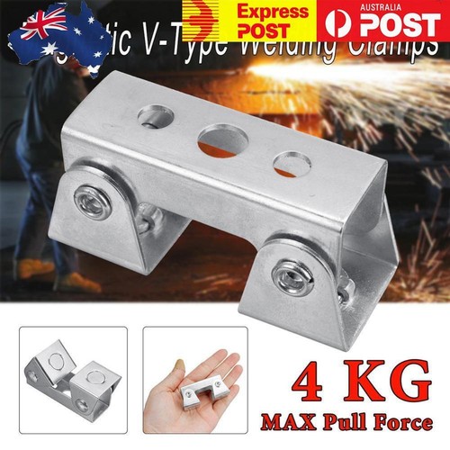 Magnetic V Type Welding Jig Clamps Adjustable V Pads Clamp Fixture ...