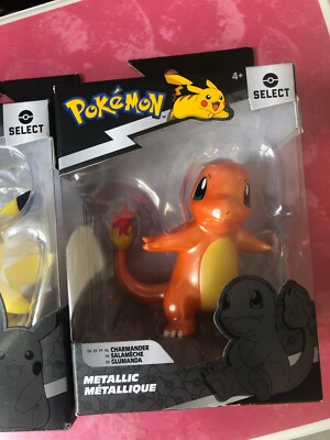 NIB Pokemon Select Series 2 Metallic Charmander Action Figure Toy 3" | eBay