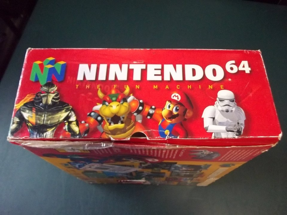 Nintendo 64 N64 System Console BOX and Styrofoam ONLY | eBay