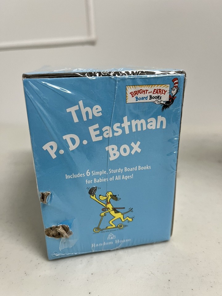 The P.D. Eastman Box 6 Bright and Early Board Books Like New! | eBay