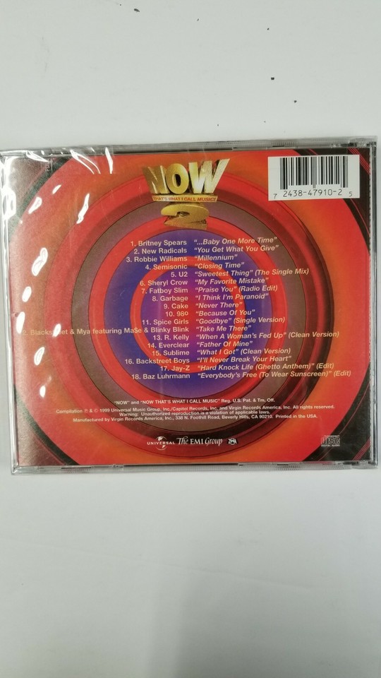 Now That's What I Call Music! 2 by Various Artists (CD, Jul-1999 ...