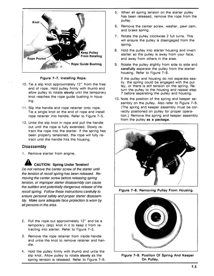 Engine Service Manual Kohler K Series K90 K91 K141 K161 K181 K241 K301 ...