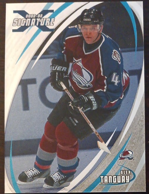 2002 - 2003 ITG Be A Player Alex Tanguay Signature Series #041 Hockey ...