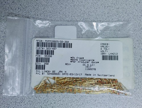 AMPHENOL M39029/58-360 PIN CONTACT 22-28 AWG Size 22D LOT OF 10 NEW ...