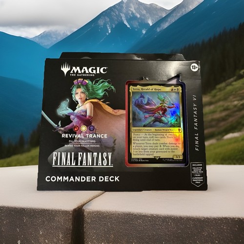 Magic: The Gathering Final Fantasy VI Commander Deck Revival Trance | eBay