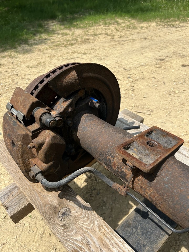 2002 Dodge 2500 Dana 80 DISC Brake Rear Axle Assembly 3.54 | eBay