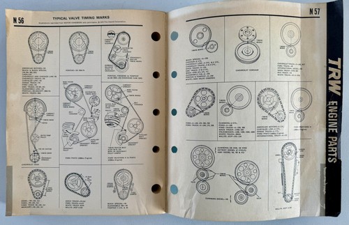TRW Engine Parts 1975 Catalog E-175 with Performance Section Weatherly ...