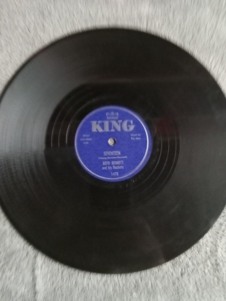 Boyd Bennett and His Rockets - Seventeen - R&B 78 Record | eBay
