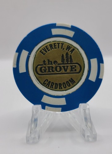 The Grove "Card Room" Everett Washington $1 Chip | eBay