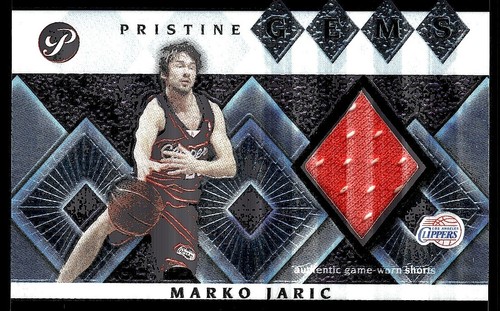 BK Marko Jaric 2003-04 Topps Pristine Gems Relics Los Angeles Clippers ...