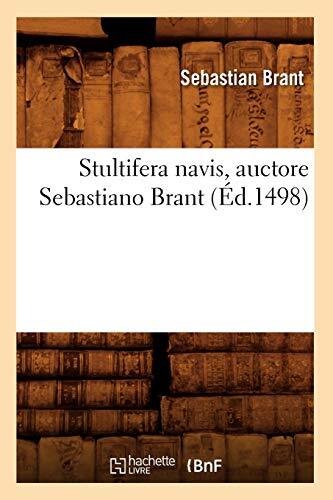 Stultifera navis , auctore Sebastiano Brant (Ed.1498) 9782012770874| eBay