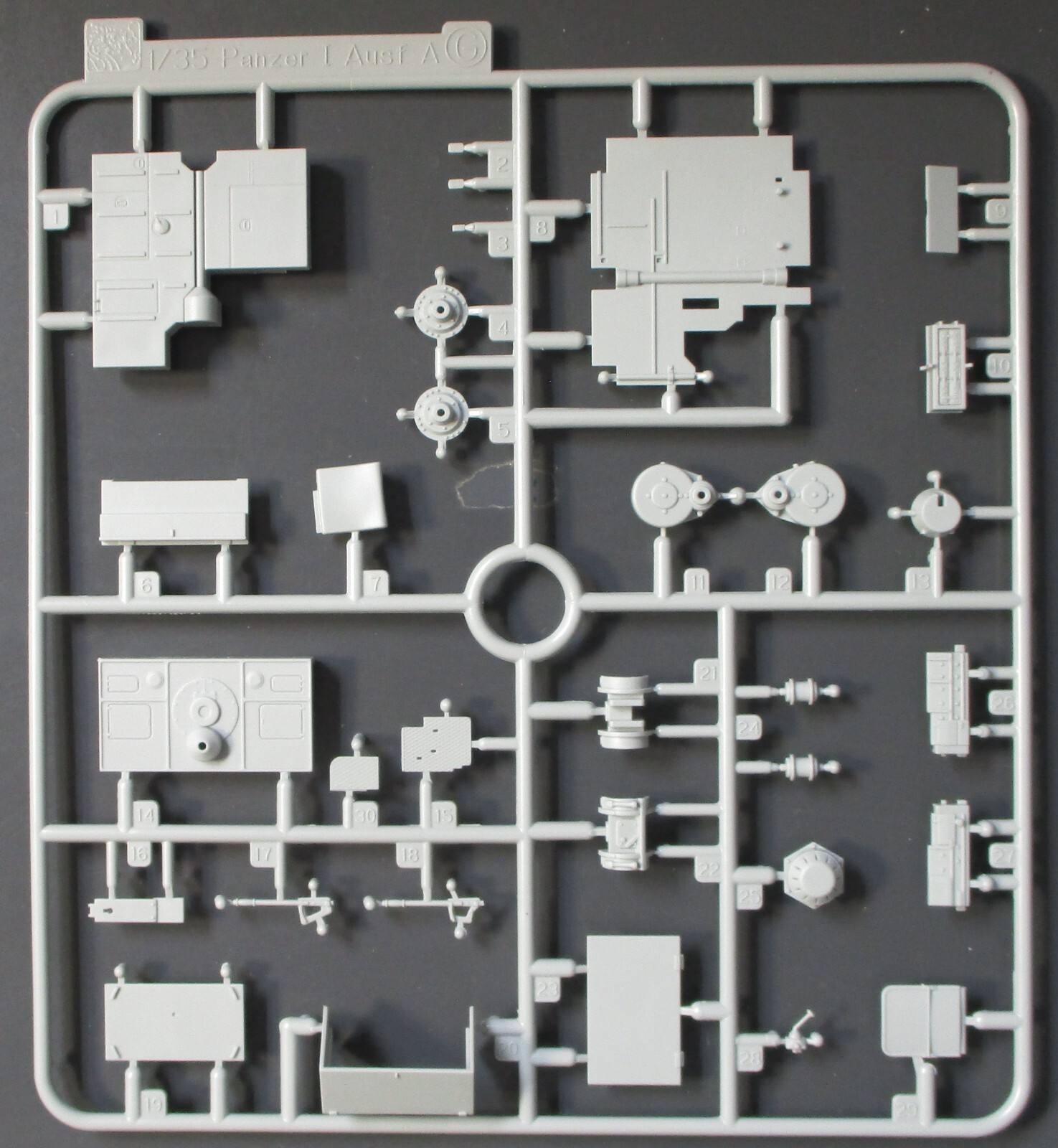 Dragon 1/35 Scale Pz. Kpfw.I Ausf. A Modified - Parts Tree G from Kit ...