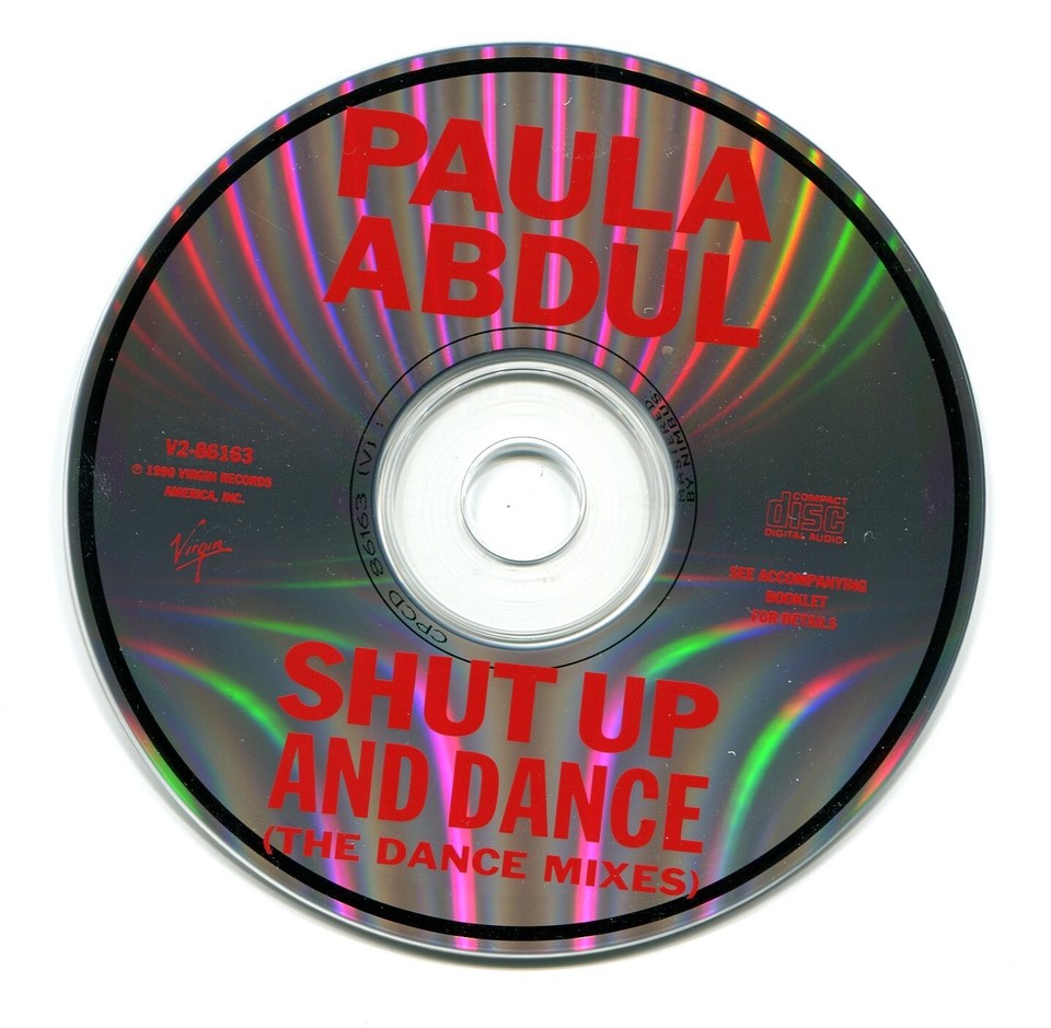 CD - Paula Abdul: Shut Up And Dance (The Dance Mixes) + Cox's MegaMix ...
