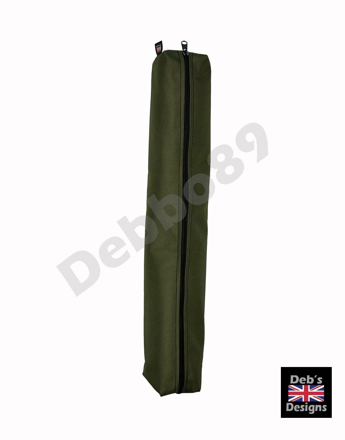 Long Version (540mm ) Zip Up Bank Stick Bag/Pouch Carp Fishing in Khaki ...
