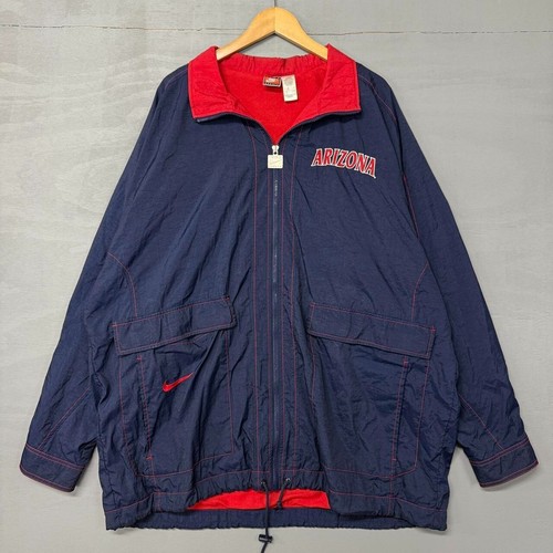 Vintage Team Nike Arizona Wildcats Zip Up Embroidered Jacket XXL | eBay