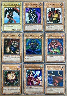 Yu-Gi-Oh! Lot of 9 Vintage 1st Edition Cards, SDJ, Lot #12 | eBay
