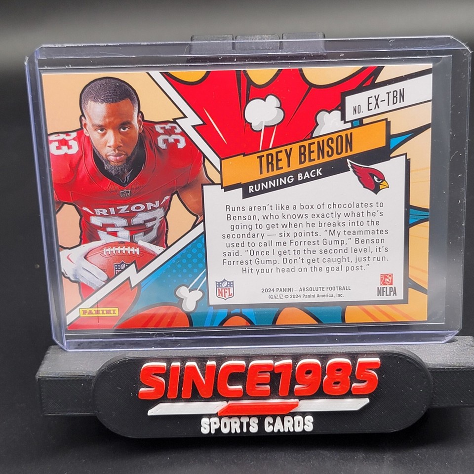 2024 Panini Absolute - Explosive #EX-TBN Trey Benson Case Hit 🔥🔥🔥 ...