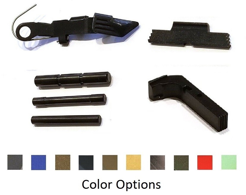 SAO Supply MOD1 Extended Control Kit 3 Pins & Mag Release Glock Gen 1-3 ...