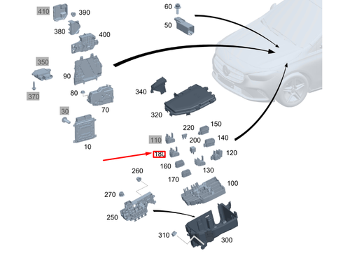 NEW MERCEDES-BENZ GLA H247 AMG MODUL5 CODE H RELAY UNIT A1779060702 ...