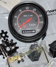 SUNPRO SST802R Tach Tachometer 0-8 000 RPM 3 3/8" Dia Black Face-old ...