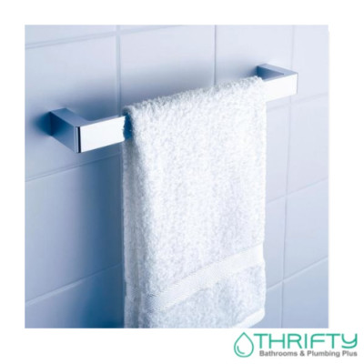 Dorf Motif SingleTowelRail 350mm Ch on Brass Very Solid(LAST 1 ...