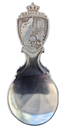 Vintage Souvenir Spoon Collectible Denmark "DANMARK" Axel Prip of ...