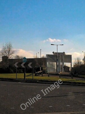 Photo 6x4 Walkway Over Oldham Way This covered walkway traverses Oldham ...