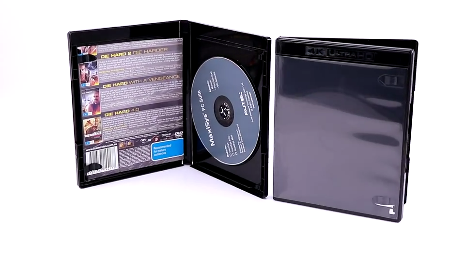 4K ULTRA HD DVD Case - 4K Blu Ray Covers GLOSSY BLACK DVD 4K Case ...