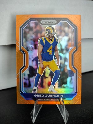 2020 PRIZM ORANGE #279 GREG ZUERLEIN /249 DALLAS COWBOYS | eBay