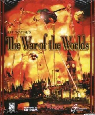 Jeff Wayne's The War of the Worlds PC CD alien vs. humans strategy sci ...