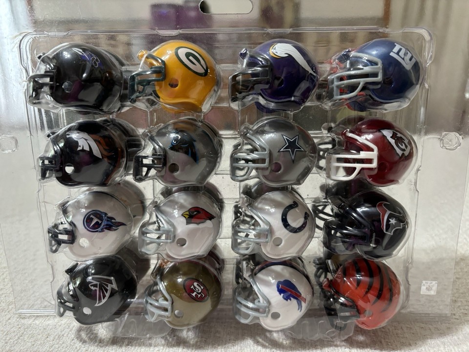 NFL Mini Helmets Tracker All 32 Helmets | eBay