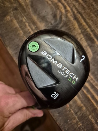 Bombtech 3.0, 7 Wood 20° Regular Flex Graphite Shaft RH new grip | eBay