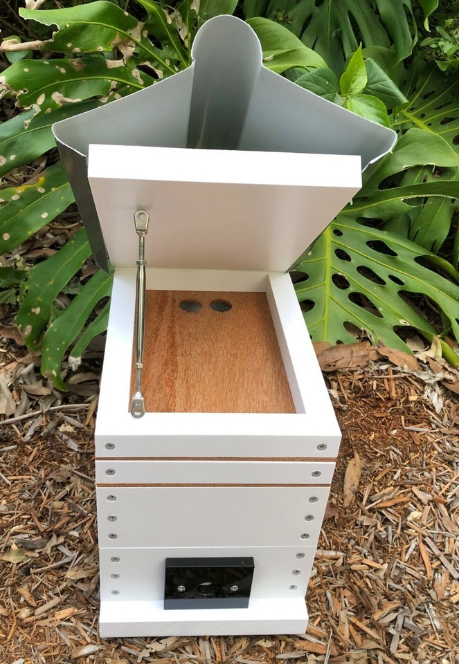 Stingless Native Bee Hive Honey Frame Design With Roof | Composite OATH ...