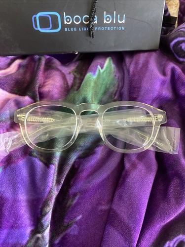 Boca Blu Blue Light Glasses RRP $99 Artemis Crystal Clear Bbar2.53 ...