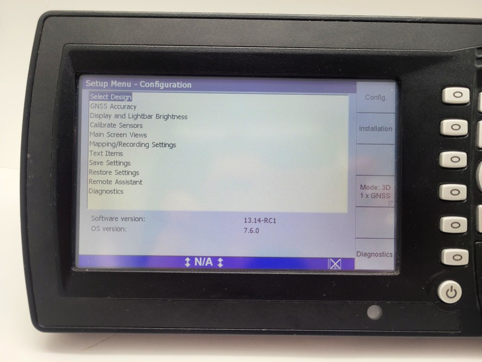 Trimble Cat CB460 GCS 900 Caterpillar Machine Control Display 90460-50 ...
