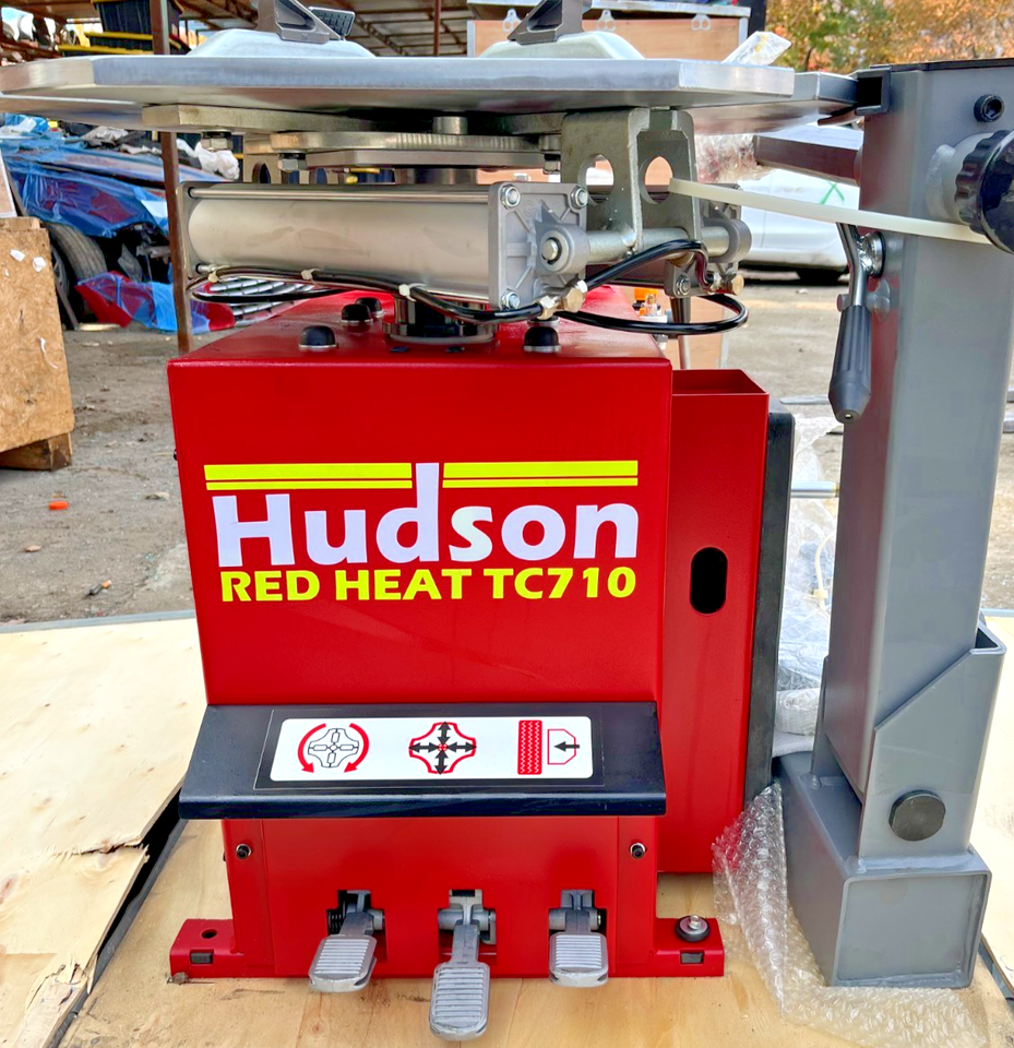HUDSON Tire Changer Machine TC-710+ Wheel Balancer WB-975 Garage ...