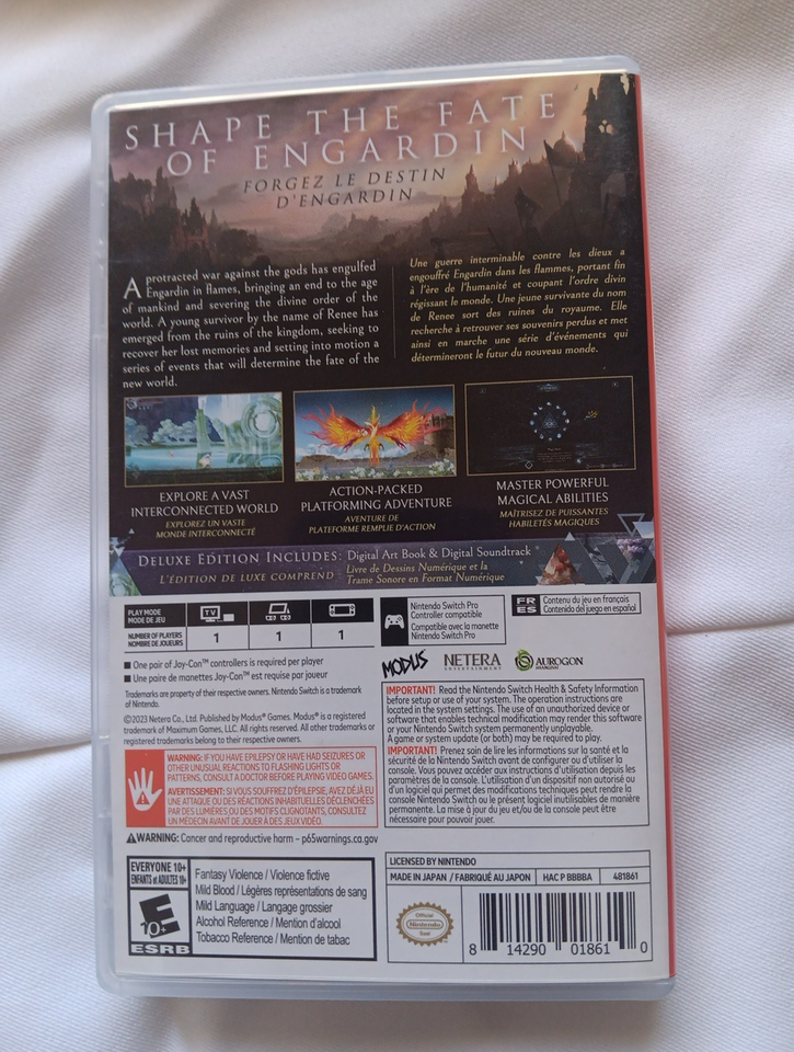 Afterimage: Deluxe Edition - Nintendo Switch Rare US version ...