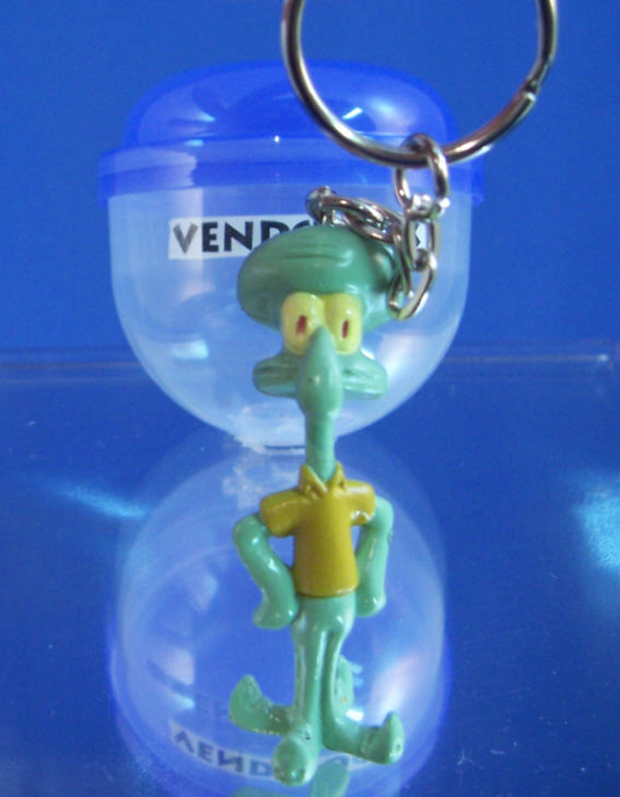 NICKELODEON SPONGEBOB MINI FIGURE 1:32 SCALE v1 KEYCHAIN BACKPACK PULL ...