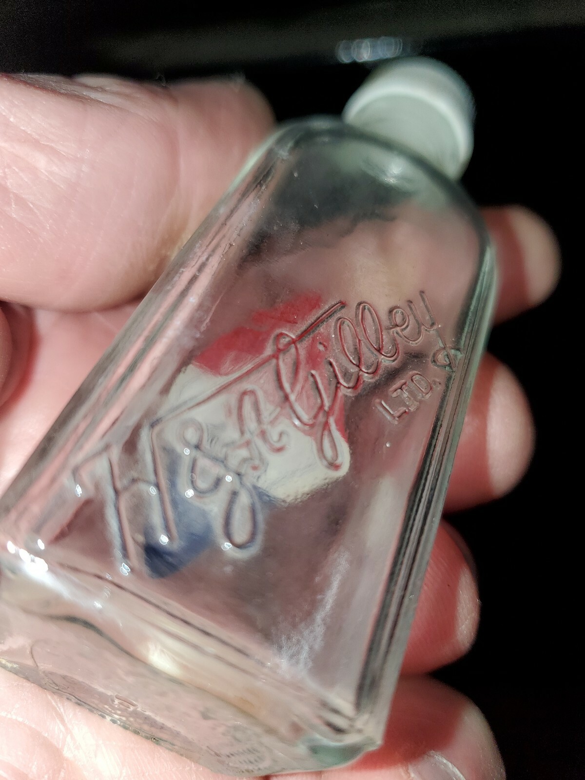 Vintage GILBEYS VODKA 1/10 PINT BOTTLE | eBay