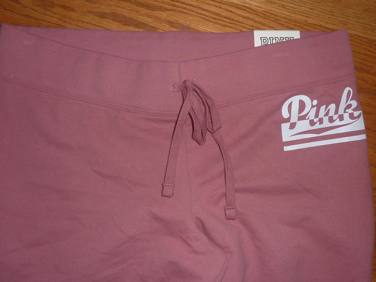 VICTORIAS SECRET PINK CURSIVE "PINK" APPLIQUE HOODIE PANT SET OR ...