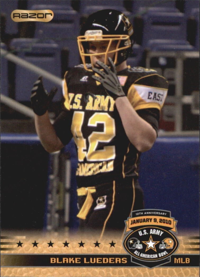 2010 Razor Army All-American Bowl #87 Blake Lueders | eBay