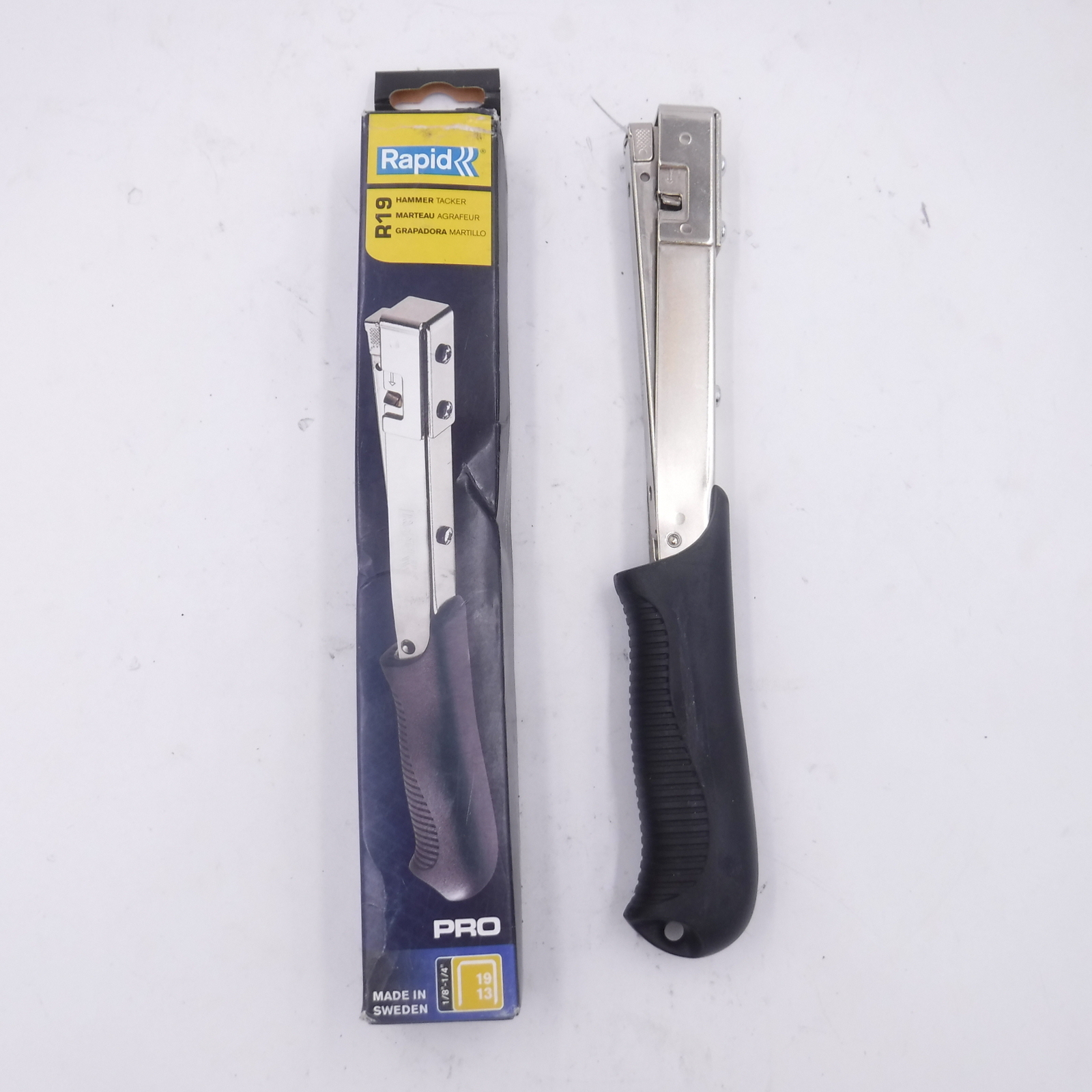 Rapid 20726010 R19 Fine Wire Hammer Tacker for 4-6mm Staples | eBay