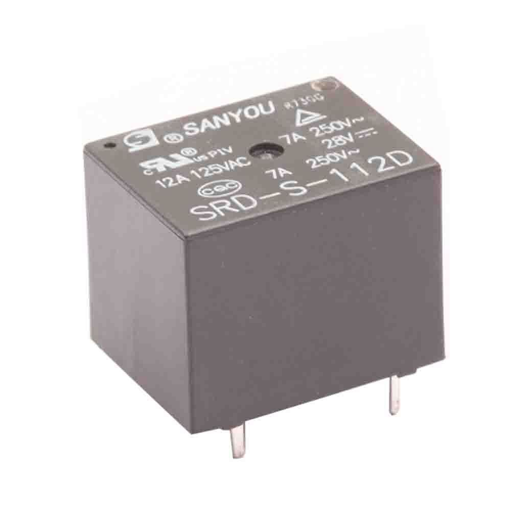 2X SRD-S-112D Sealed Type 1 Pole 12V DC Power Relay 12A 125VAC | eBay