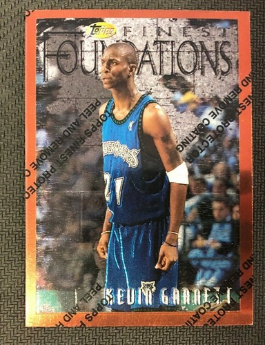 1996-97 Topps Finest - Common - Bronze Kevin Garnett #205 for sale ...